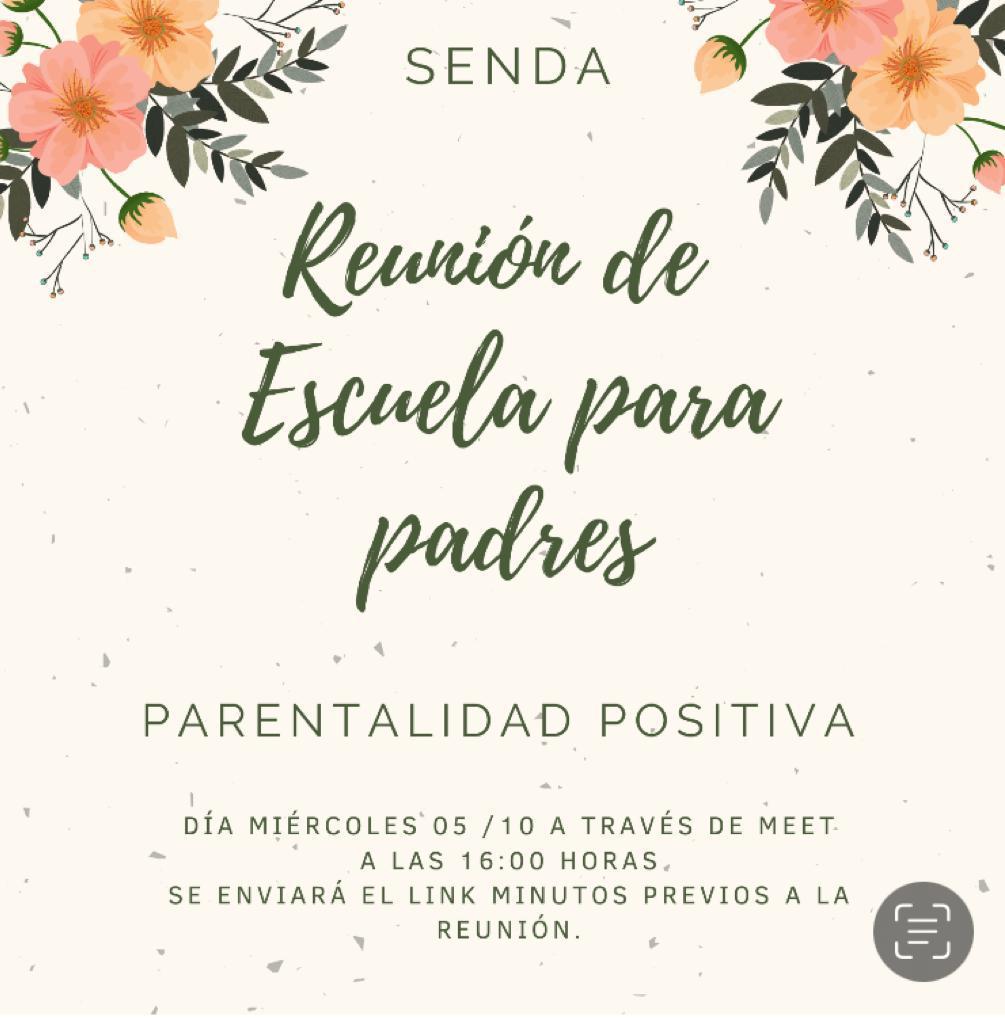 Reunión de Escuela para Padres - Colegio Santa María de Los Ángeles